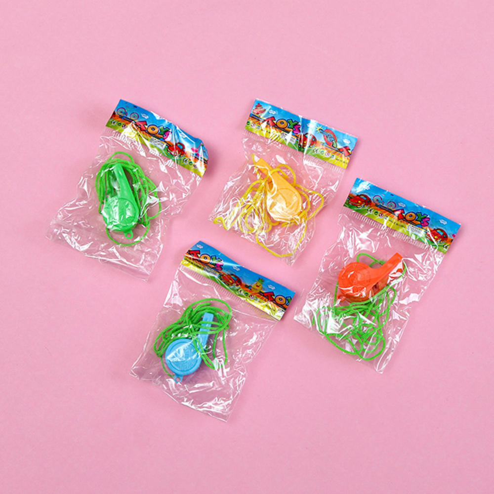 Colorful Whistles Interactive Plastic Birthday gift Referee Whistles ...