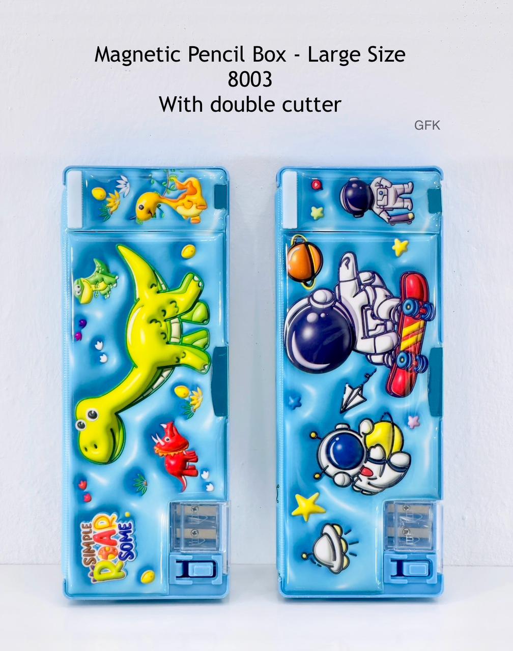 Magnetic Lock Pencil Box with for Kids & Students - Jumbo Size | Daraz.lk