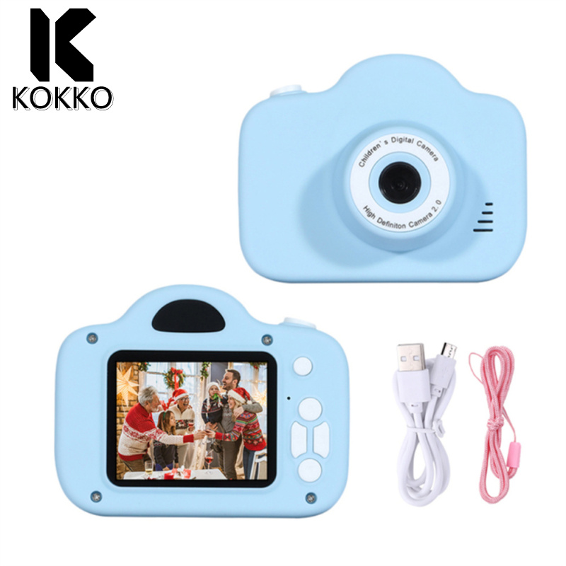 KOKKO Mini Kid Camera Cartoon Camera 20 Million Pixels 2 Inch Hd Ips ...