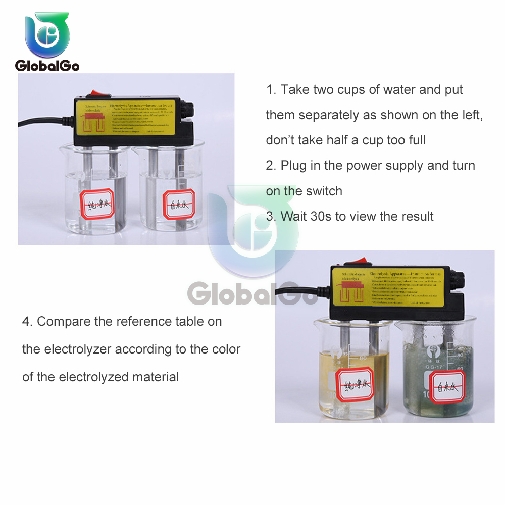 【Top-rated】 Protable Household Water Quality Electrolyser Test ...