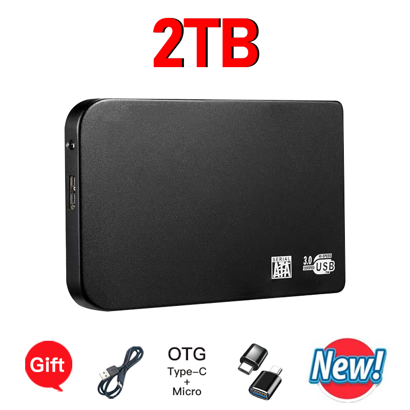 Portable SSD 1TB External Solid State Drive 2TB Mobile Hard Disk High ...