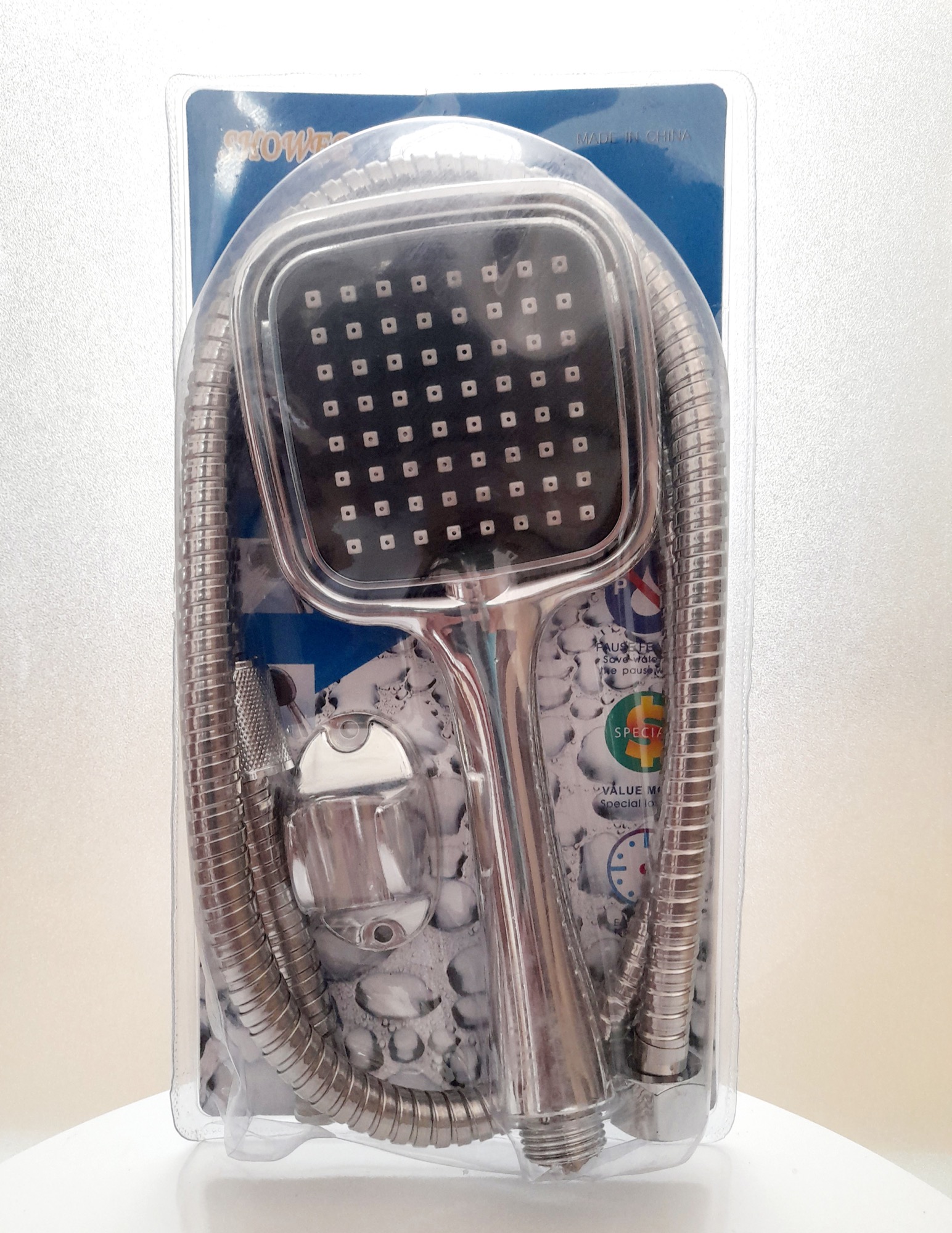 Hand Held Shower Set Round Bathroom Shower Telephone Shower with ...