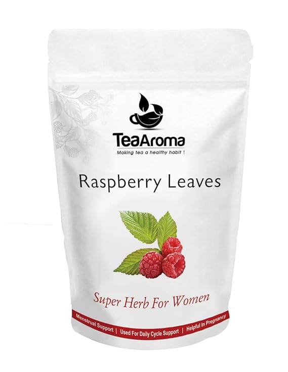 Tea Aroma - Raspberry Tea Leaves - 50g- Superherb for Women Helps with Women, Period Health ...