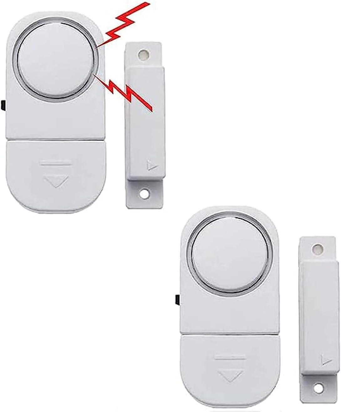 Door Security Wireless Alarm System Magnetic Sensor Magnetic Burglar ...