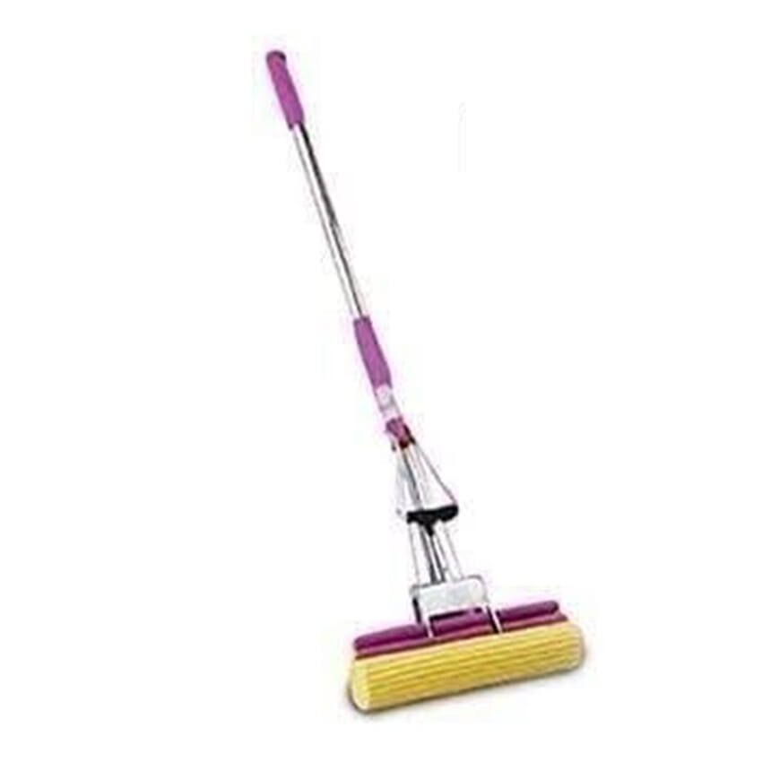 Sponge mop floor cleaning adjustable magic mop | Daraz.lk