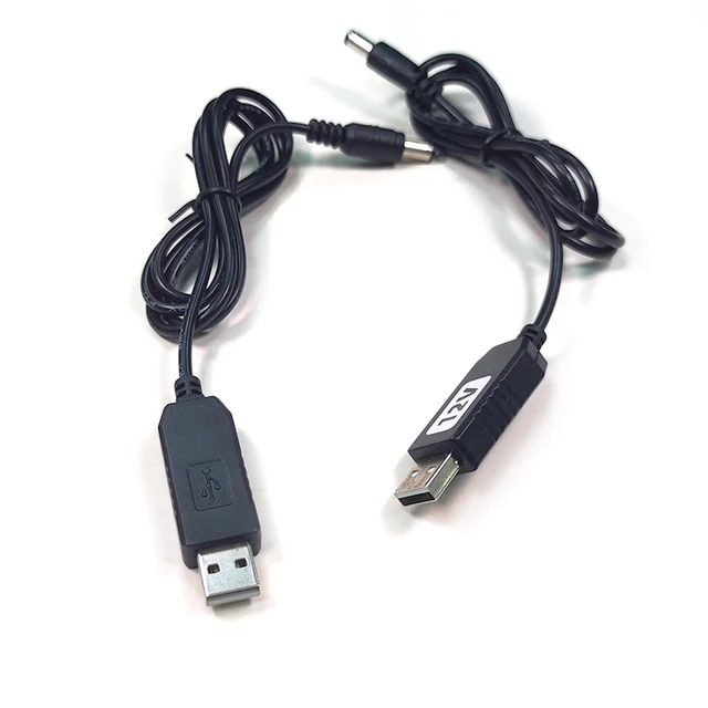 USB to DC Power Cable 5V to 12V DC Power Converter Router Cable Module ...