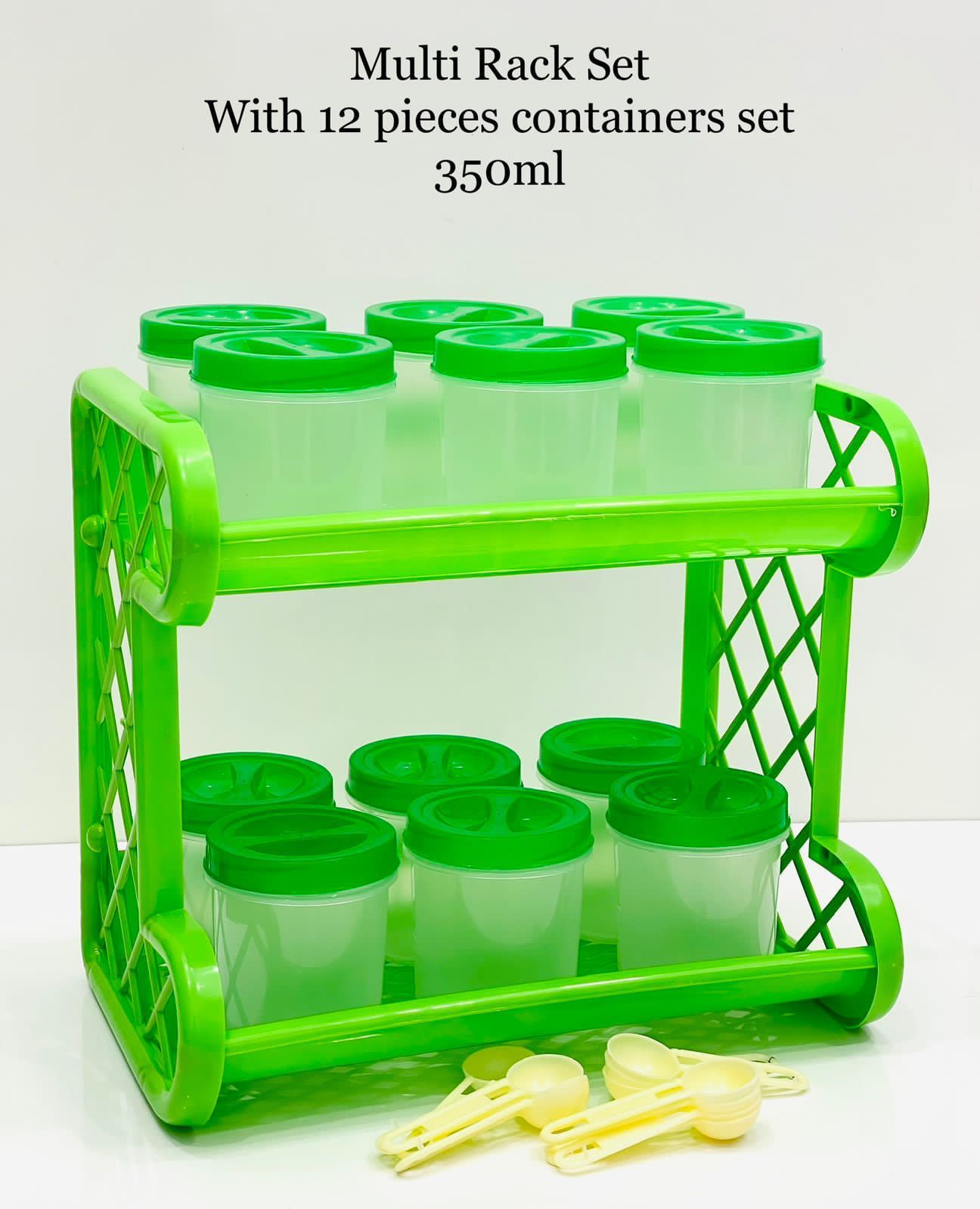 Best Quality Multi-Purpose 2 Layers Plastic Kitchen Spices Bottles ...