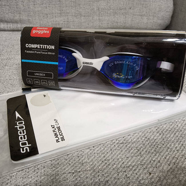 【FAST DELIVERY】Speedo Goggles HD Waterproof Anti-fog Swimming Goggles ...