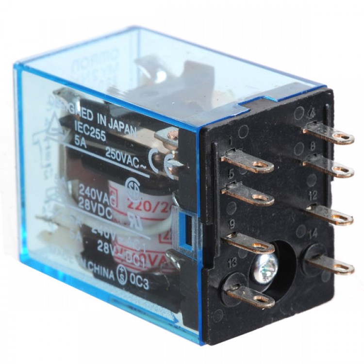 220/240V AC Coil DPDT Power Relay MY2NJ 8 Pin OMRON | Daraz.lk