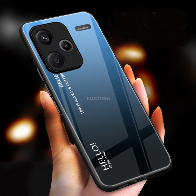 Vantime for Xiaomi Redmi Note 13 Pro+ Plus 5G Case Gradient Phone Back ...