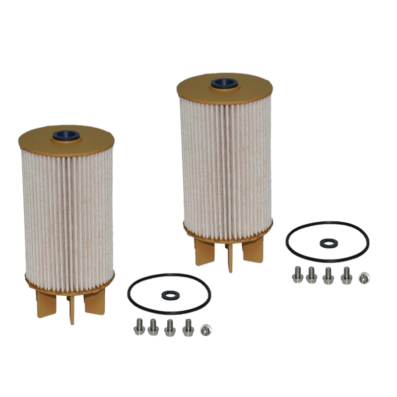 2X Fuel Filter Part Number 16403-4KV0A Fuel Filter Elements Fuel Water ...