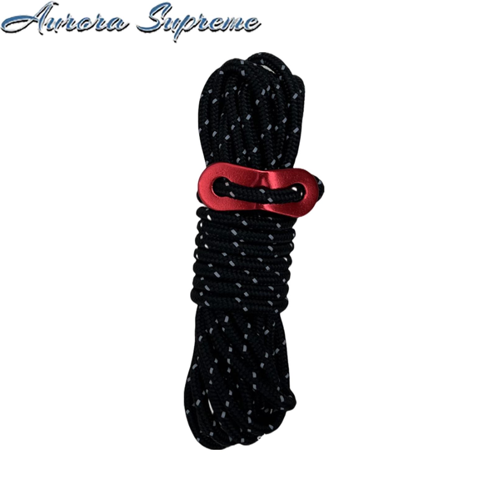 4mm thick canopy windproof rope reflective rope tent rope outdoor ...