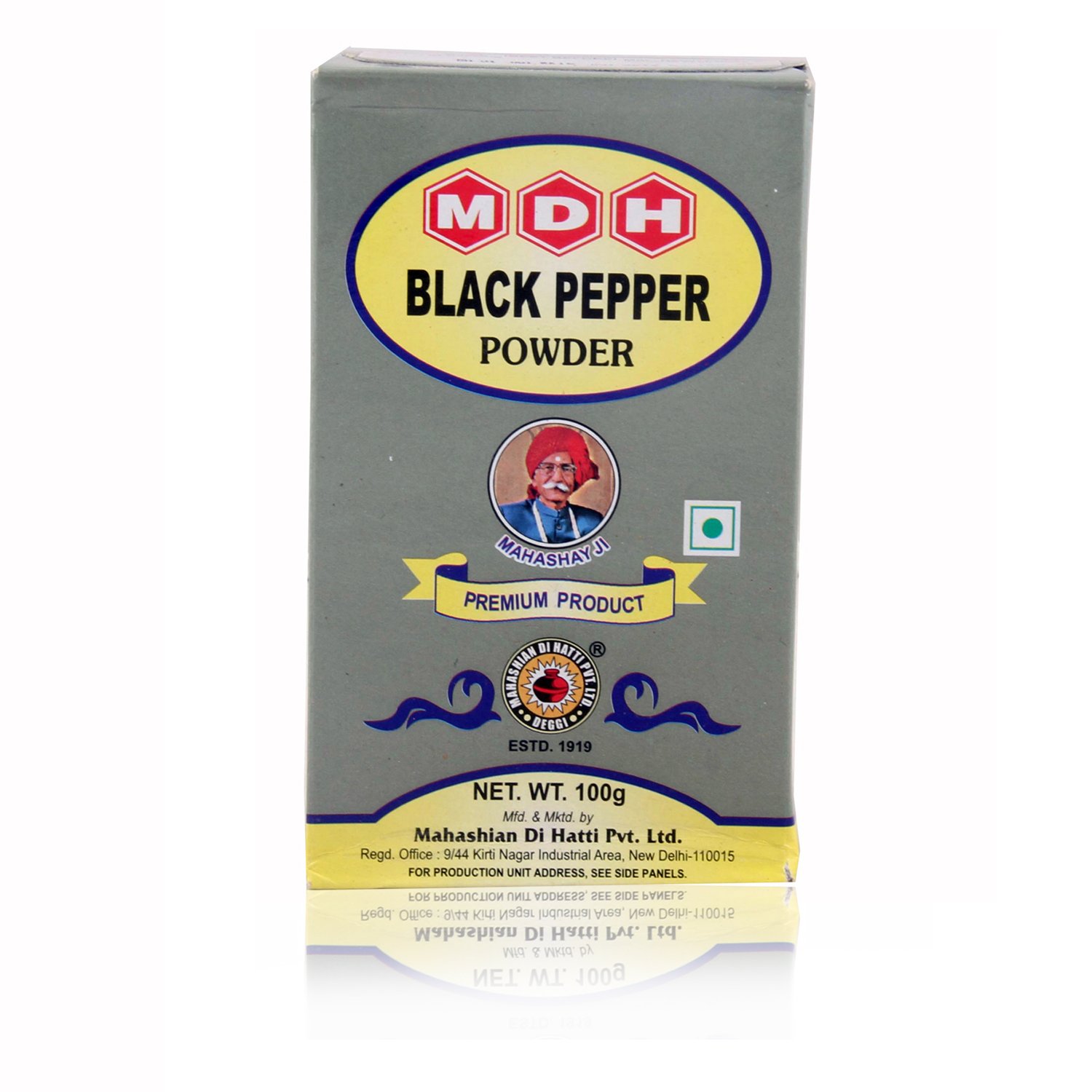 MDH Spice Powder - Black Pepper, 100g Carton FROM INDIA (SAM) | Daraz.lk