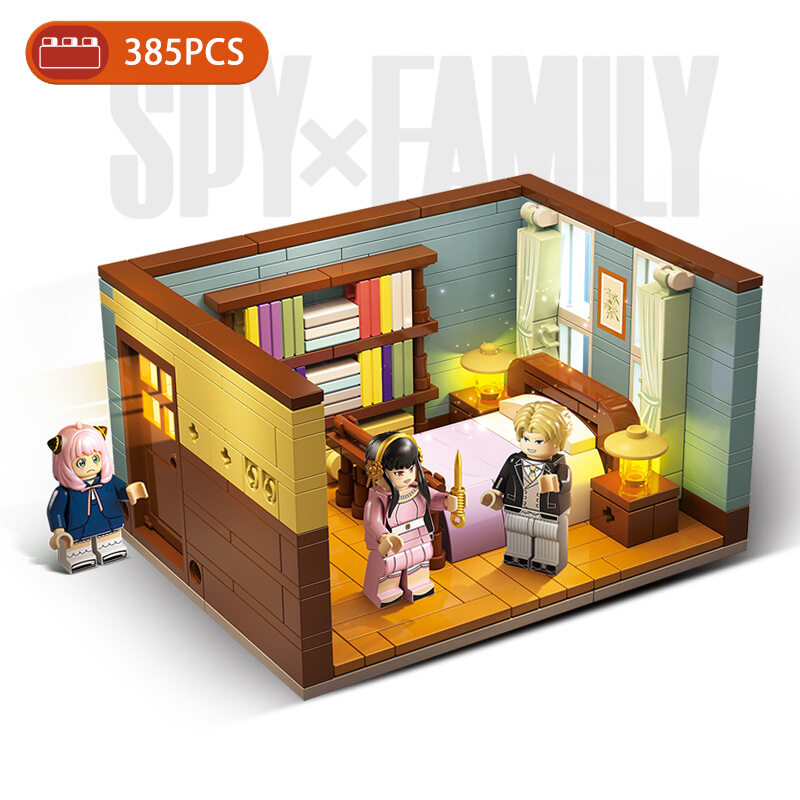 SPY FAMILY Building Blocks Spy's Home Anya Forger Yor Forger Twilight ...