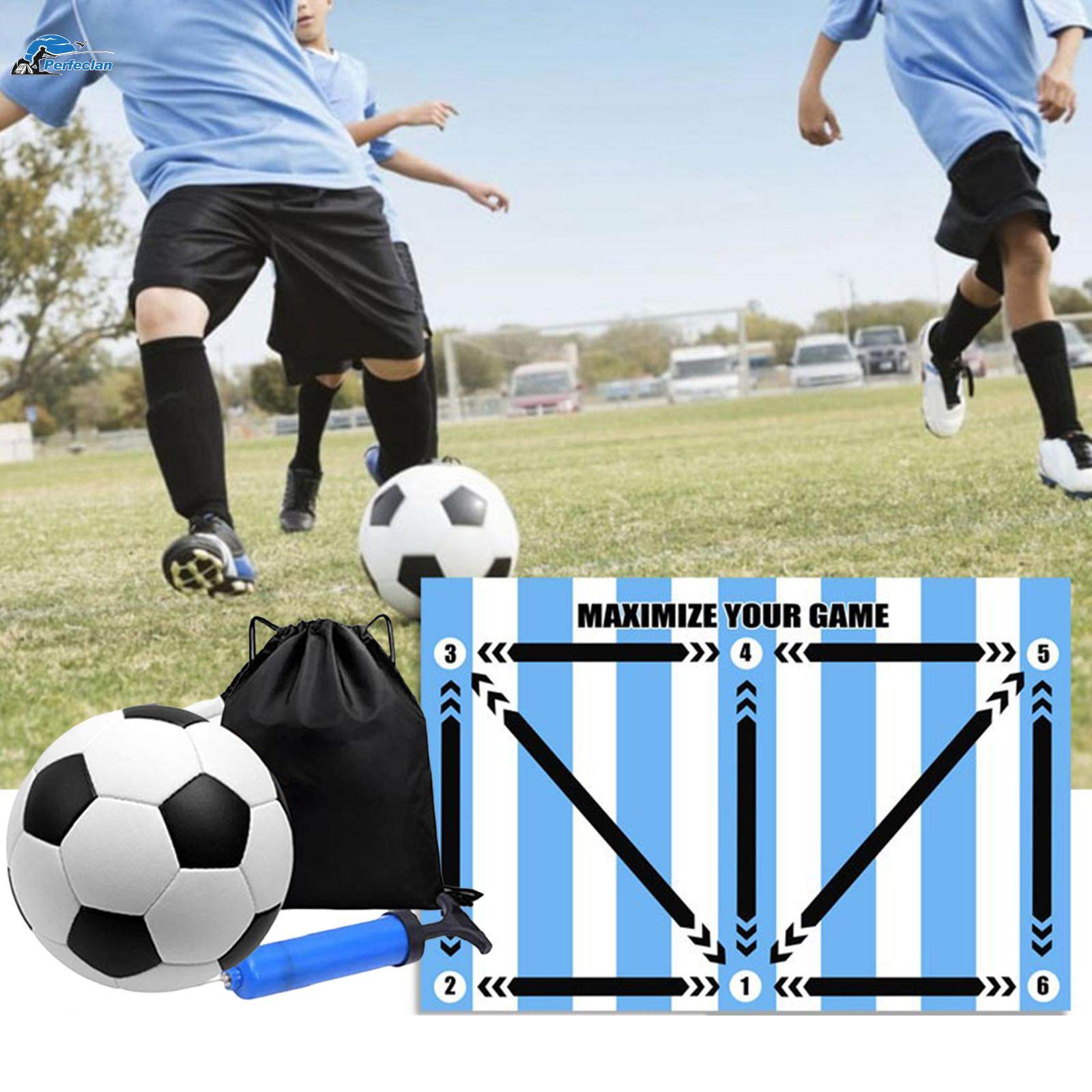 Football Footstep Training Mat Corner Football Field Ground Football ...