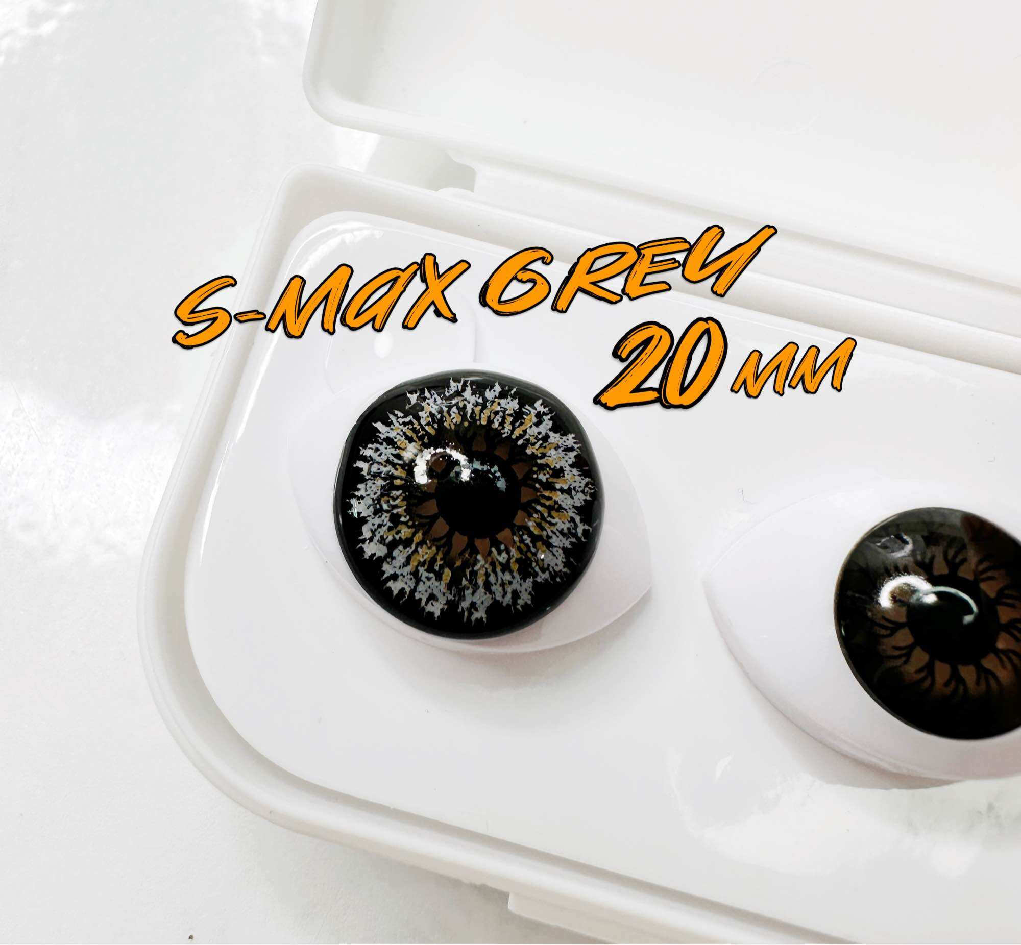 Super Big Eyes Effect 20mm S-max Korea Big Power Lens Soft Lens Contact ...