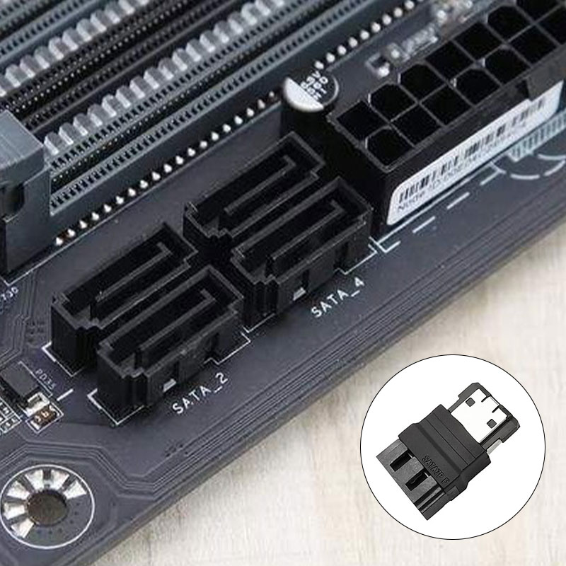 SATA 7Pin Male to ESATA 7Pin Female Extender Extension Hard Disk ...