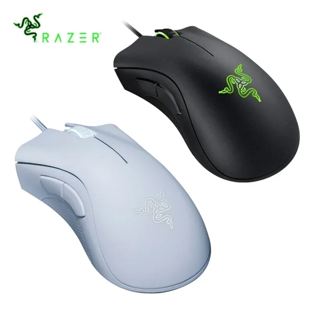 Razer DeathAdder Essential Wired Gaming Mouse Mice 6400DPI Optical ...