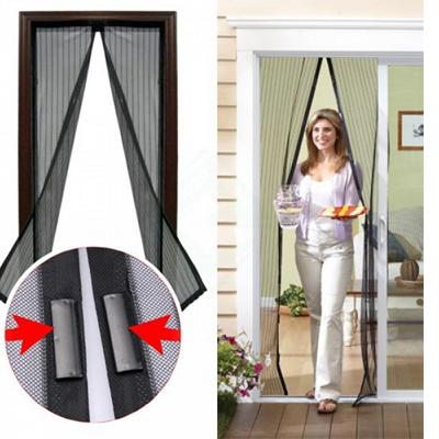 Magic Mesh Screen Door Ping - Anti Mosquito Magnetic Fastening Magic ...