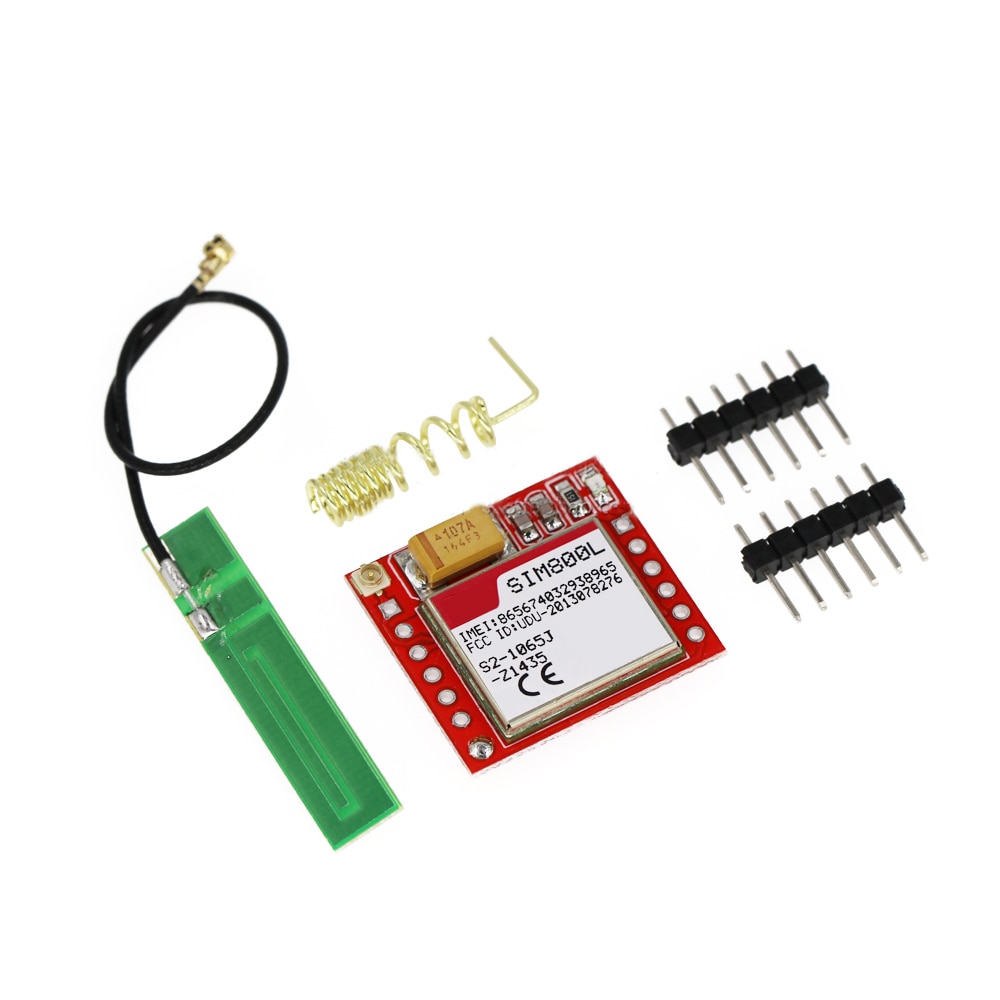 Smallest SIM800L GPRS GSM Module Kit MicroSIM Card Core BOard Quad-band ...