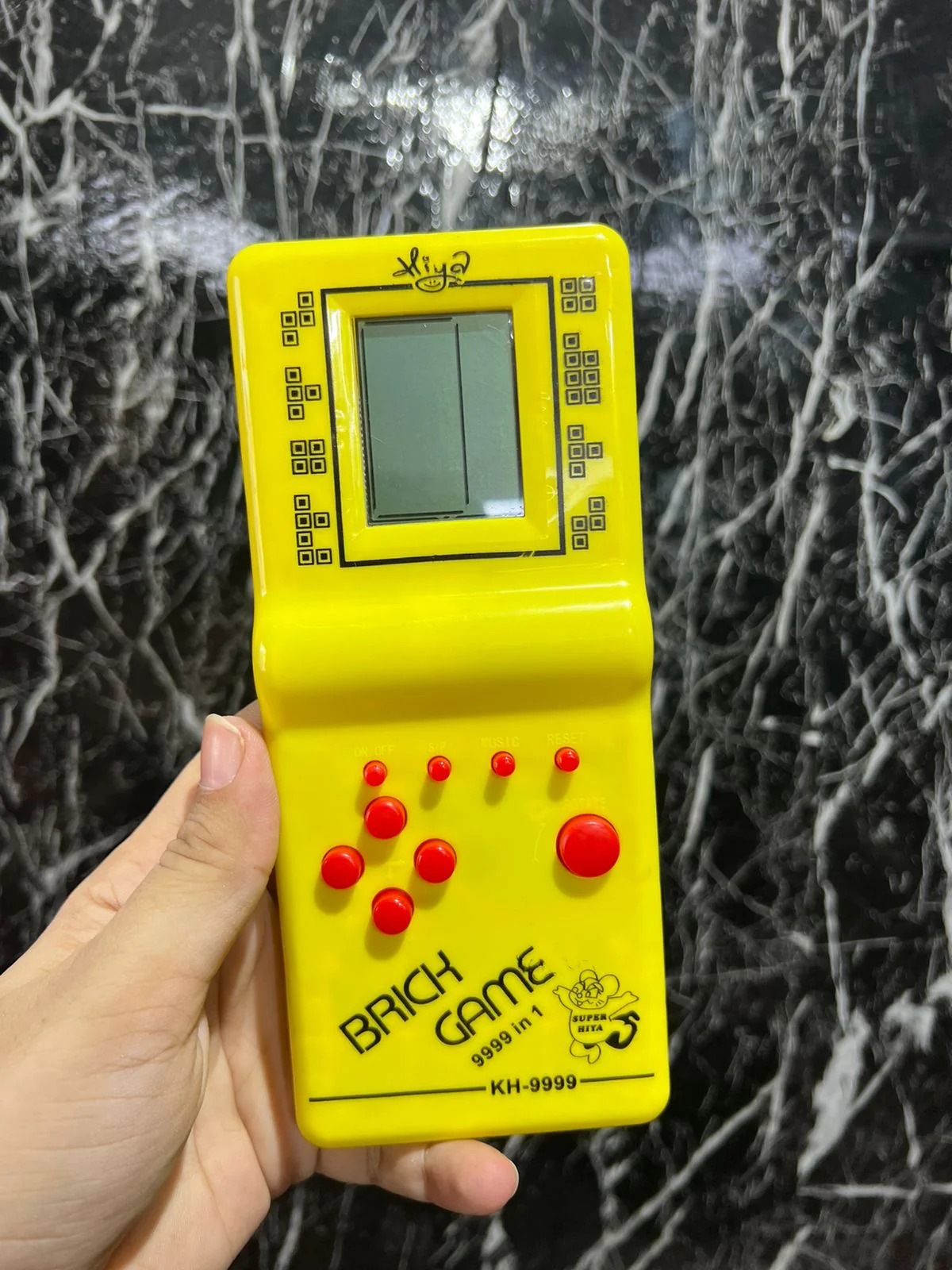 Kids Electronic Tetris Brick Game Handheld Game Machine LCD Educational ...