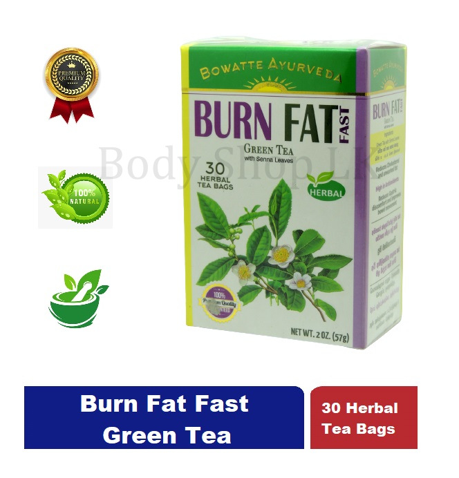 Burn Fat Fast Green Tea with Senna Leaves Reduce Cholesterol and ...