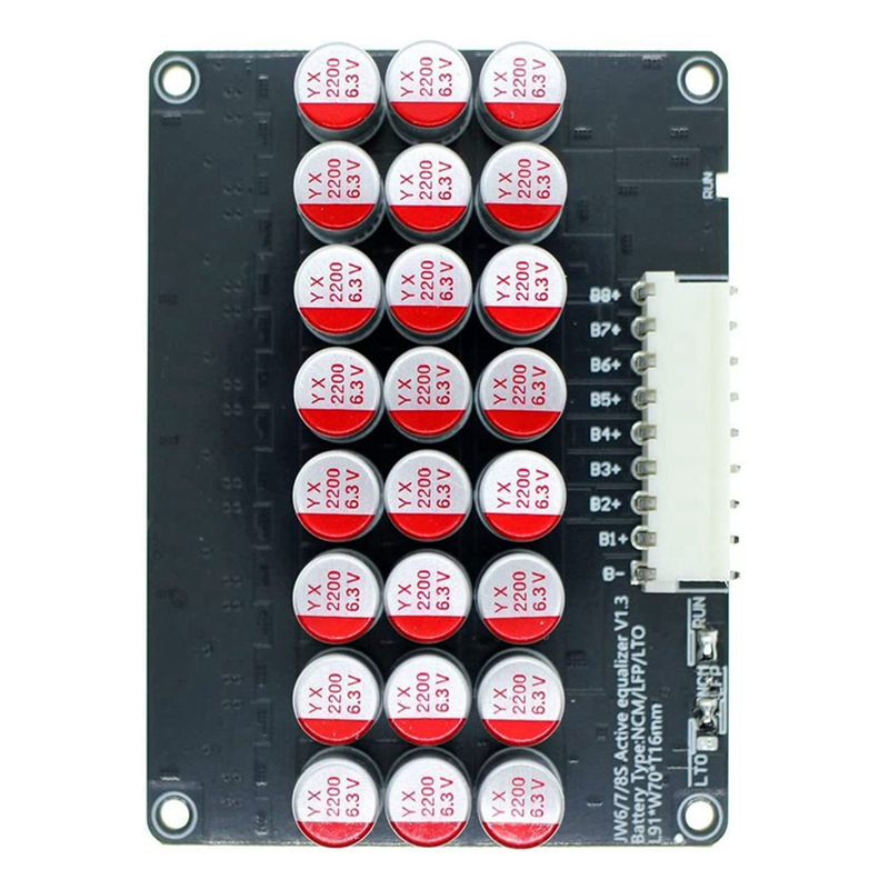 TWEXQNY 4X 8S Active Equalizer Balancer Lifepo4 Lipo LTO Battery Energy Equalization Capacitor ...