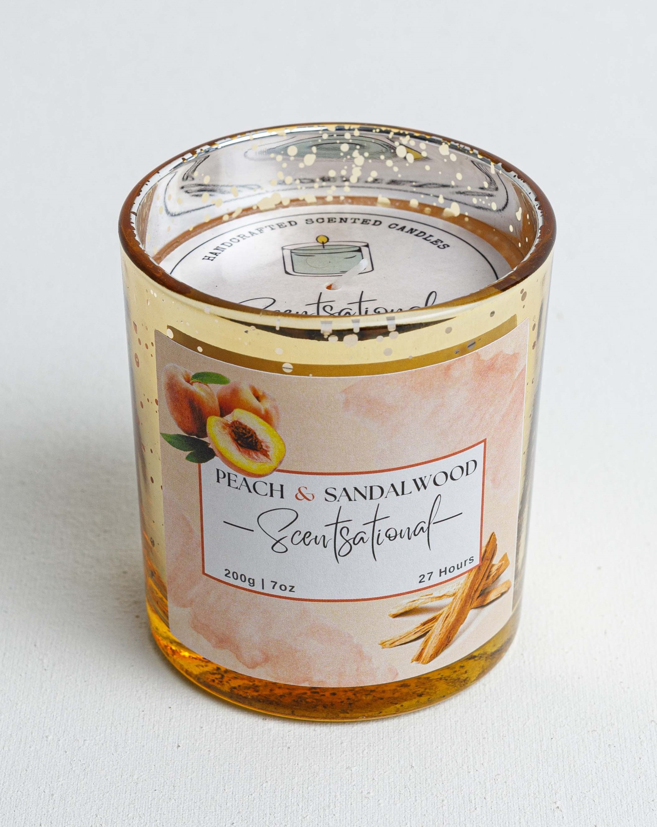 Fragrant Mercury Large Glass Candle 200G | Daraz.lk