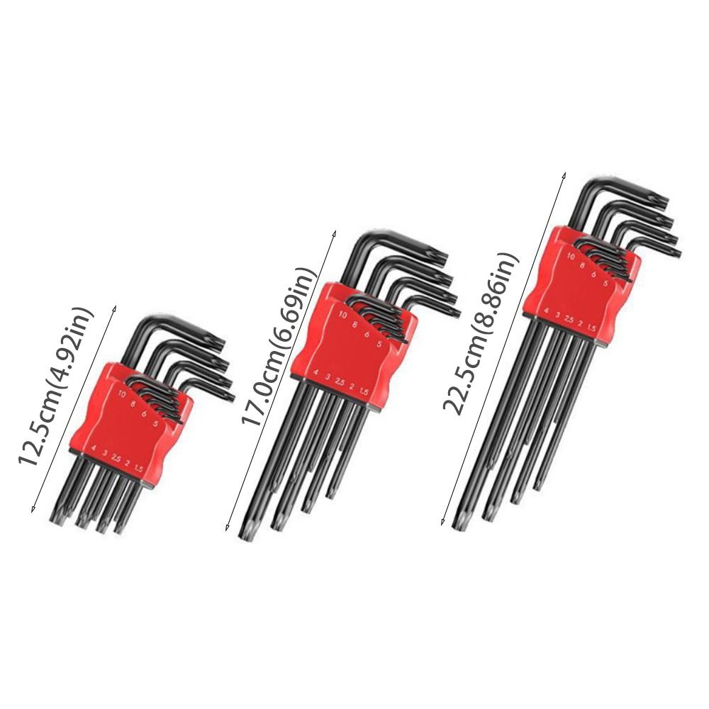 Universal High-strength Hex Wrench Set Extended Repair Double-End ...