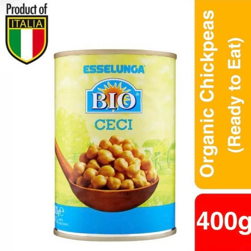 Chickpeas Ceci Chick peas boiled (Ready To Eat) Made In Italy 400g ...