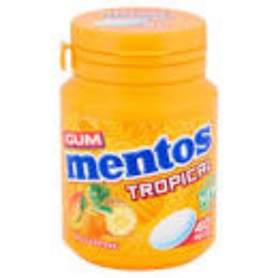 Mentos Tropical SugarFree Gum 40 Pieces 56g | Daraz.lk