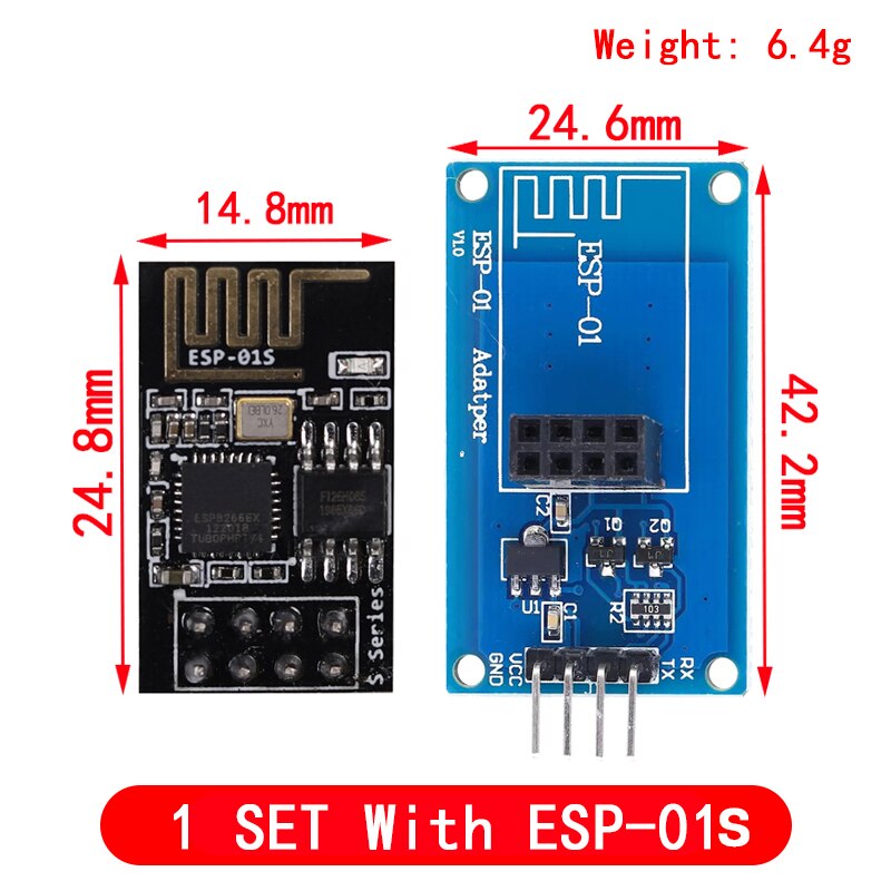 ESP8266 ESP-01 ESP01 Serial Wireless WIFI Module For Arduino ...