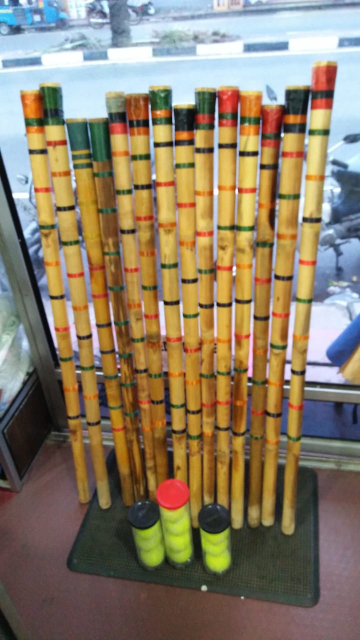 Elle Bat / Elle Bamboo Bat Ball Polished Binding Sanabil Sanaabil ...