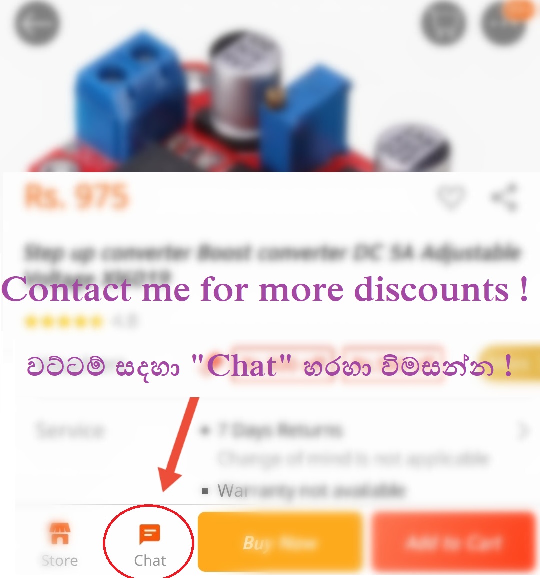 2A Buck converter module Step down converter module Adjustable voltage ...