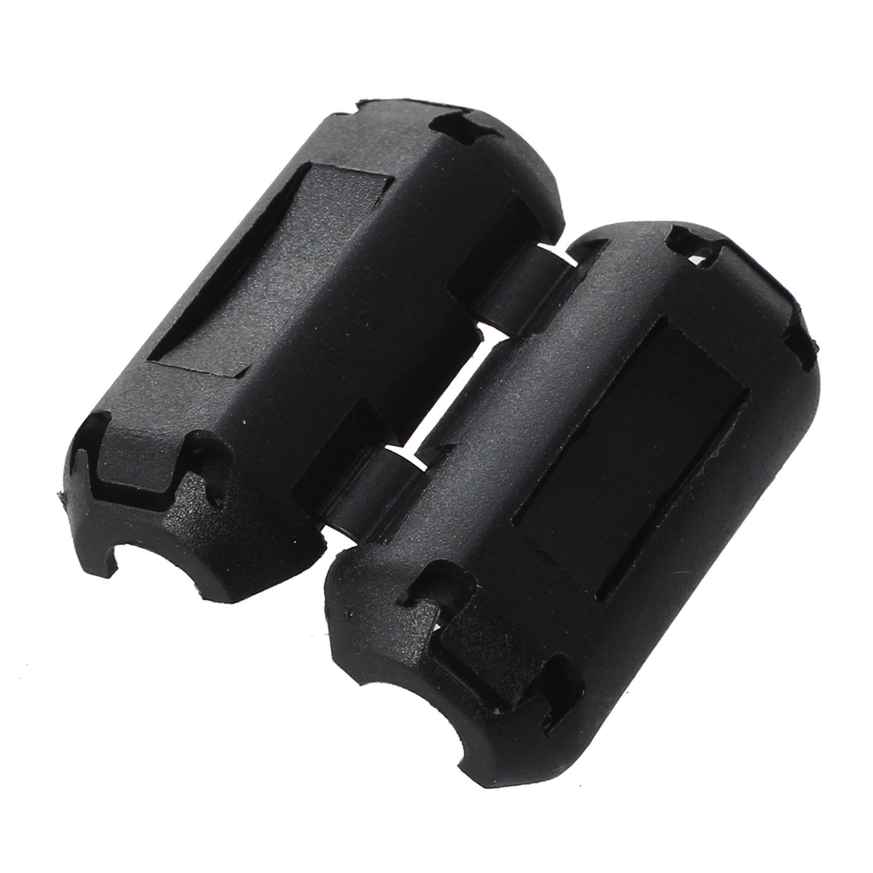 JINMY 20Pcs Clip on Clamp RFI EMI EMC Noise Filters Ferrite Core for 3 ...
