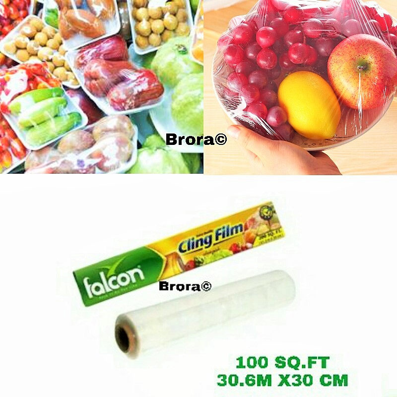 Falcons Cling Film Clear Food Wrap - 20 M/ 30 M | Daraz.lk