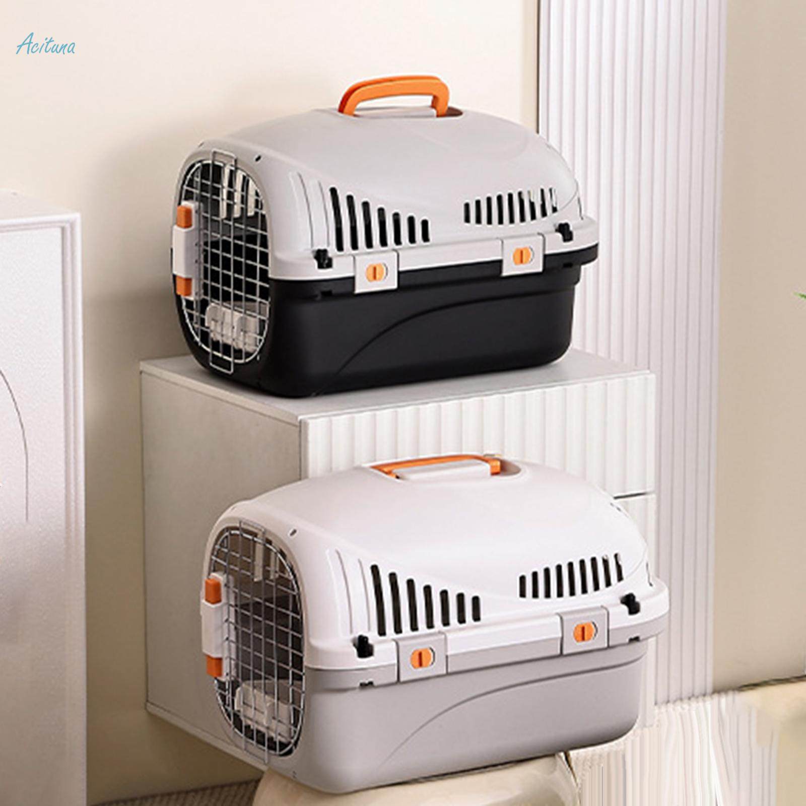 Hard Sided Cat Carrier Cage Carrier for Kitten Indoor Outdoor | Daraz.lk