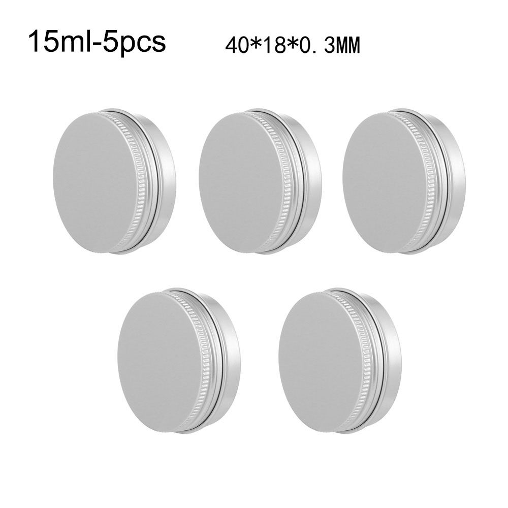 Oil Wax Box Packaging Can Sample Canisters Cap Makeup Storage Tin ...