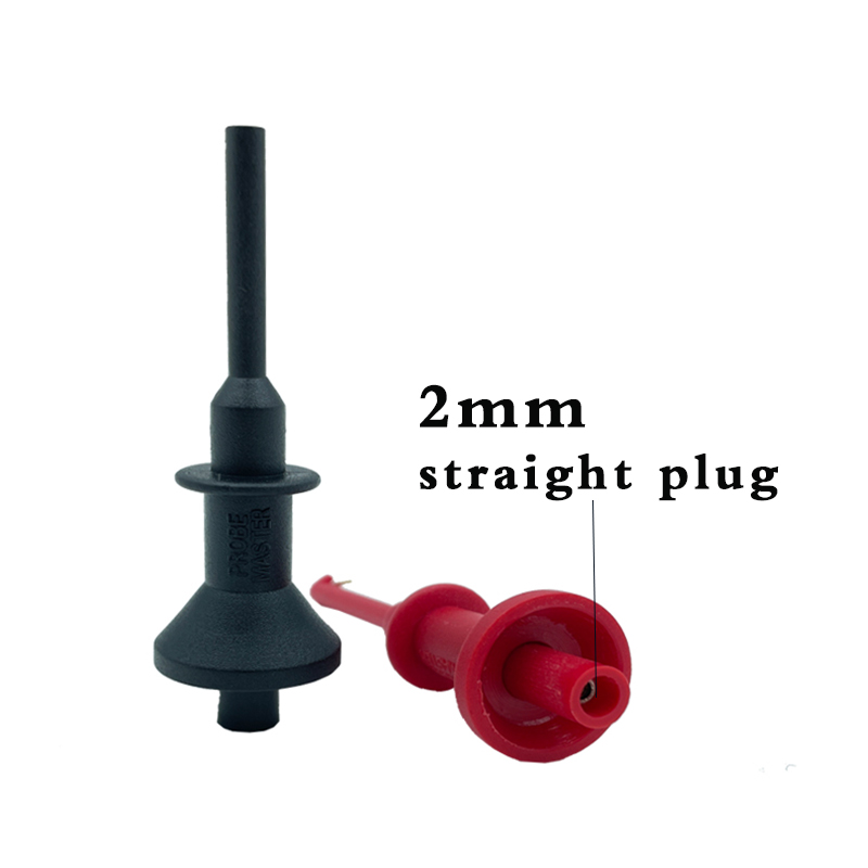 Multimeter Probe Hook 4mm Threaded Socket Smd Ic Clamp Spring Damage ...