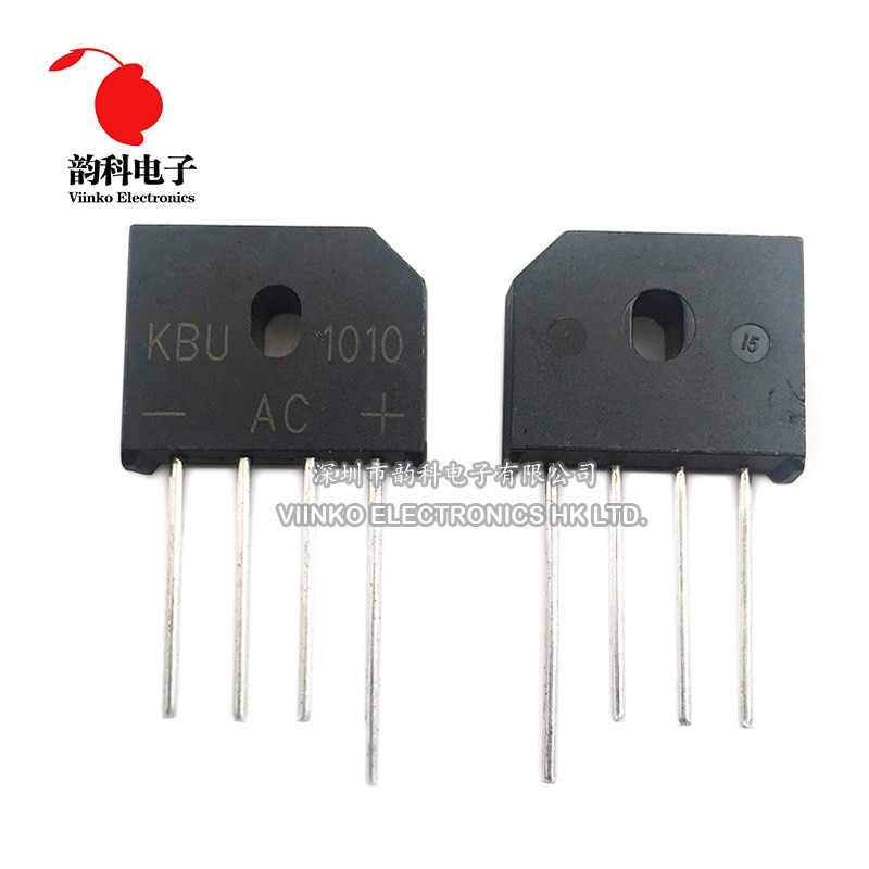 【Hannah Martin Official Store】5PCS KBU1010 10A Bridge Rectifier ZIP | Daraz.lk