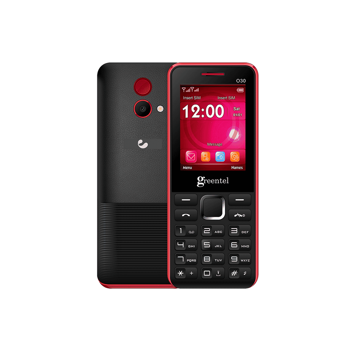 Greentel O30 Dual Sim Keypad phone | Daraz.lk