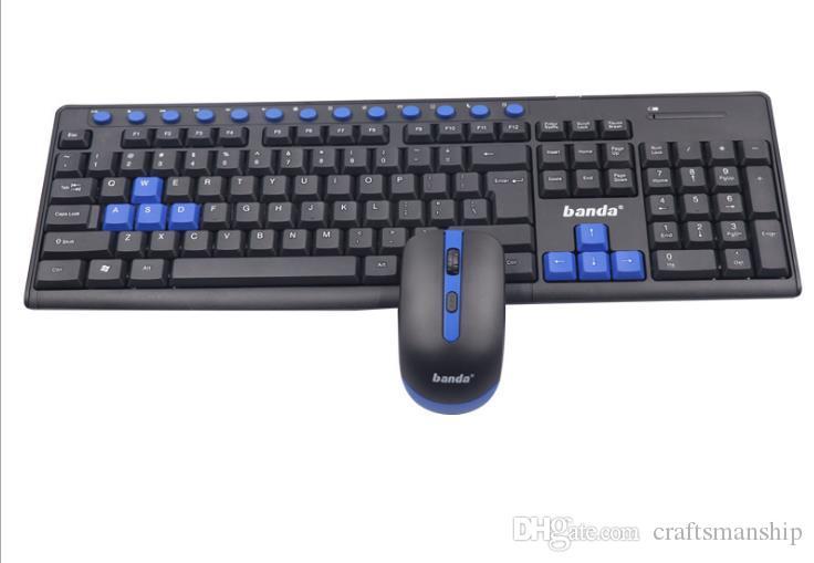 BANDA - W400 - 2.4GHz Multimedia Wireless Keyboard & Mouse Combo | Daraz.lk