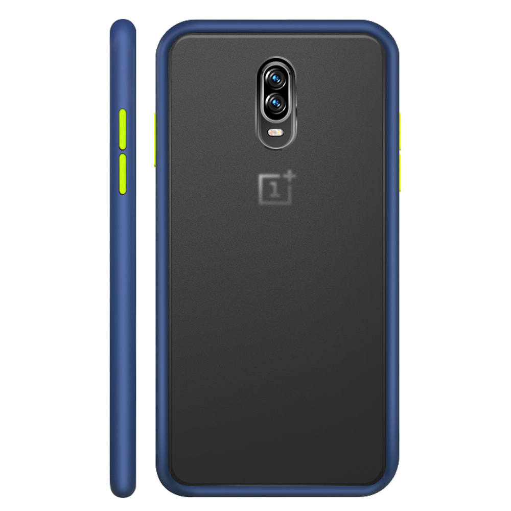 Casing for OnePlus 6T Translucent Matte Hard PC Back Flexible ...