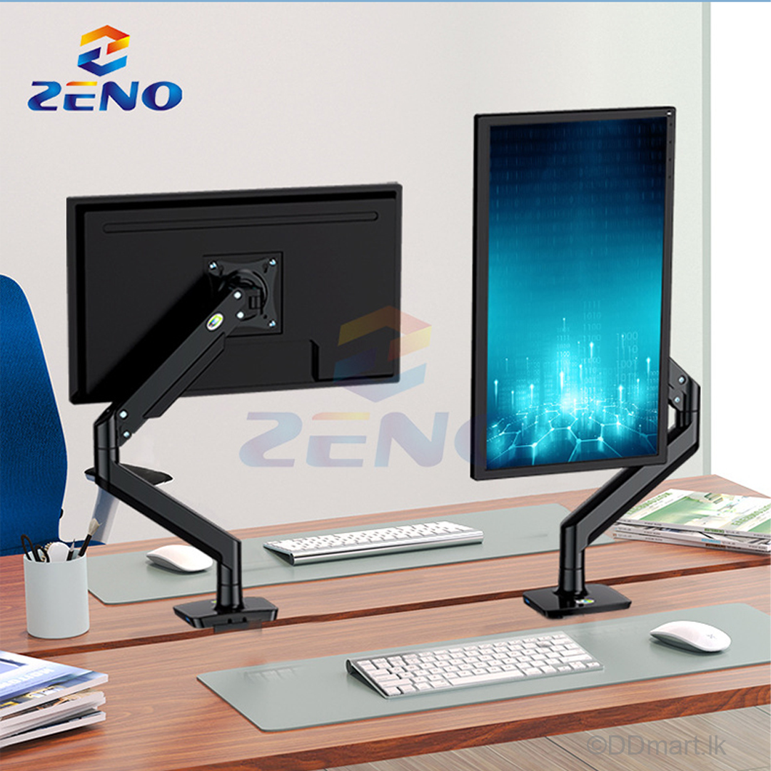 ZENO M12 Adjustable Desktop Monitor Stand for 22″–40″ Monitors | Daraz.lk