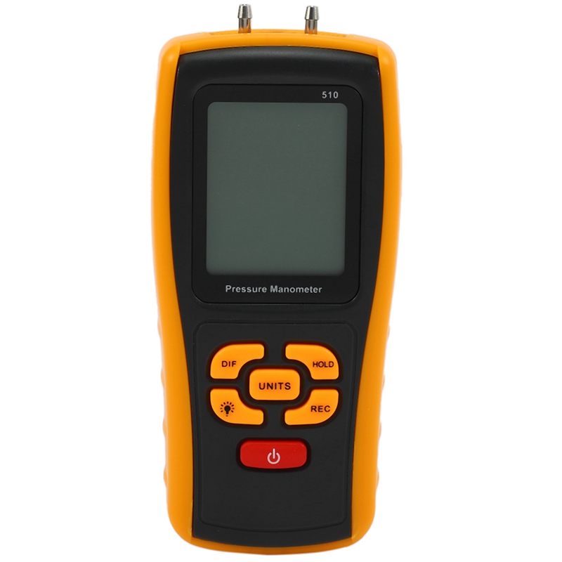 Multifunction Digital Pressure Manometer USB Interface and Low Battery ...