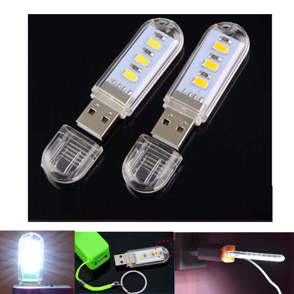 USB LED Lamp Light Super Bright Porteble 8 Led | Daraz.lk