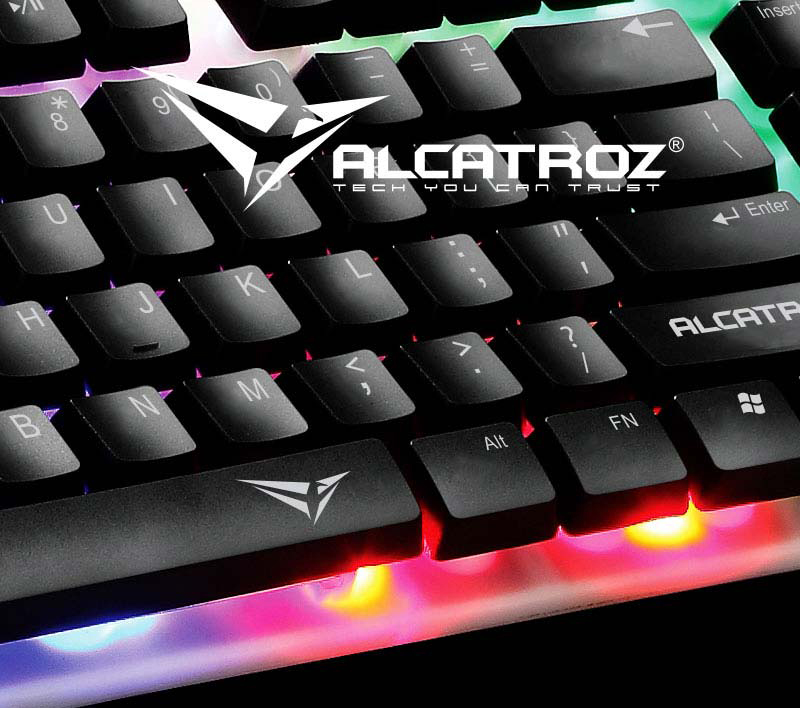 Alcatroz X-Craft XKB100 Spill proof Gaming Keyboard with Backlight ...