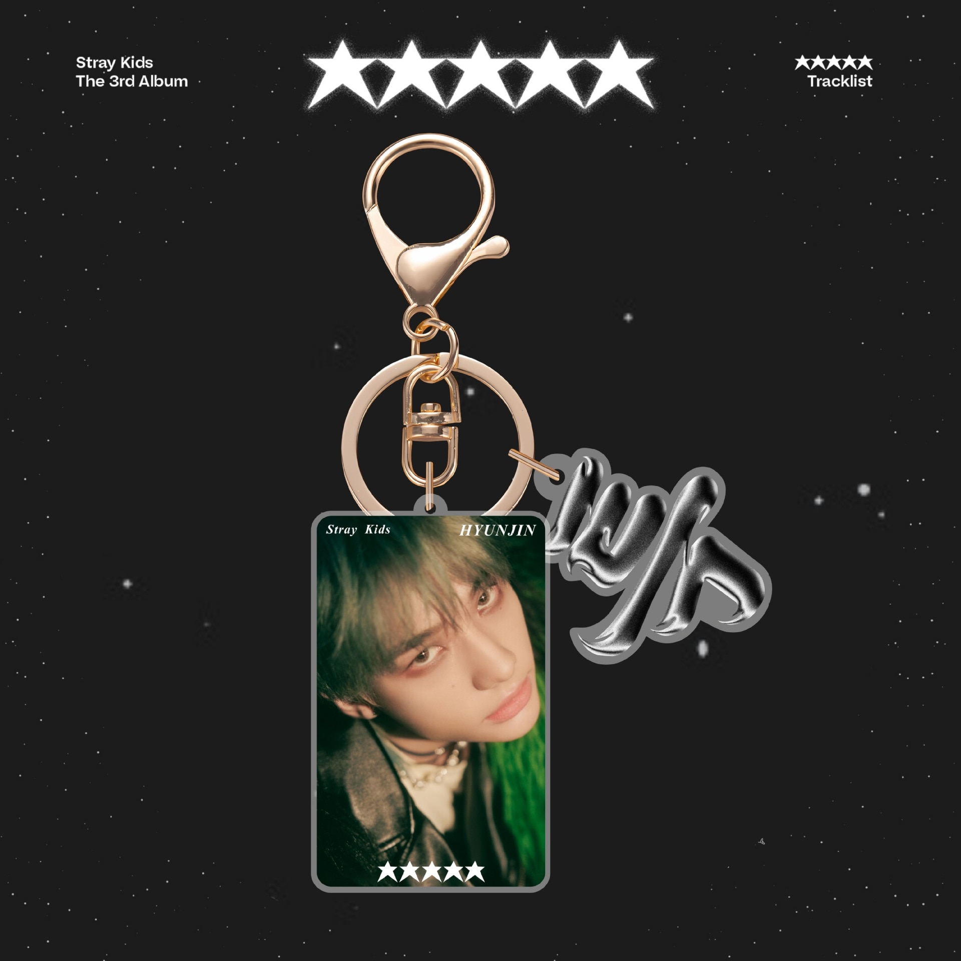 Kpop Stray Kids 5-STAR New Alum Selfie Photo Pendant Acrylic Keychain ...