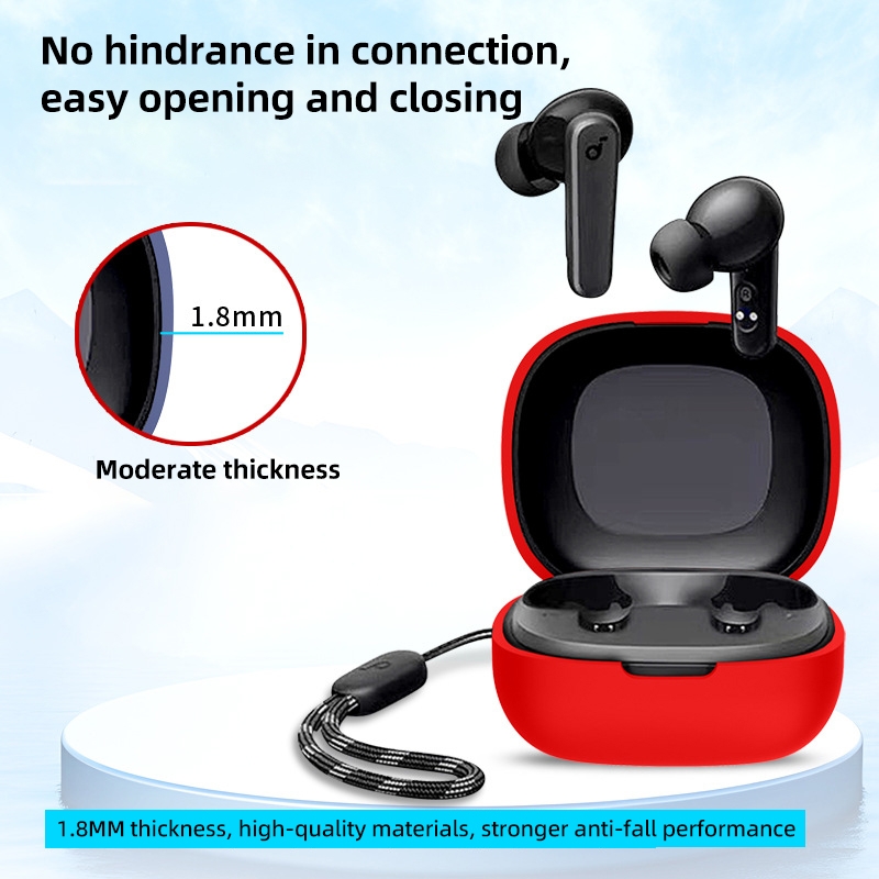 Silicone Protective Case for Anker Soundcore R50i / P20i Earphones ...