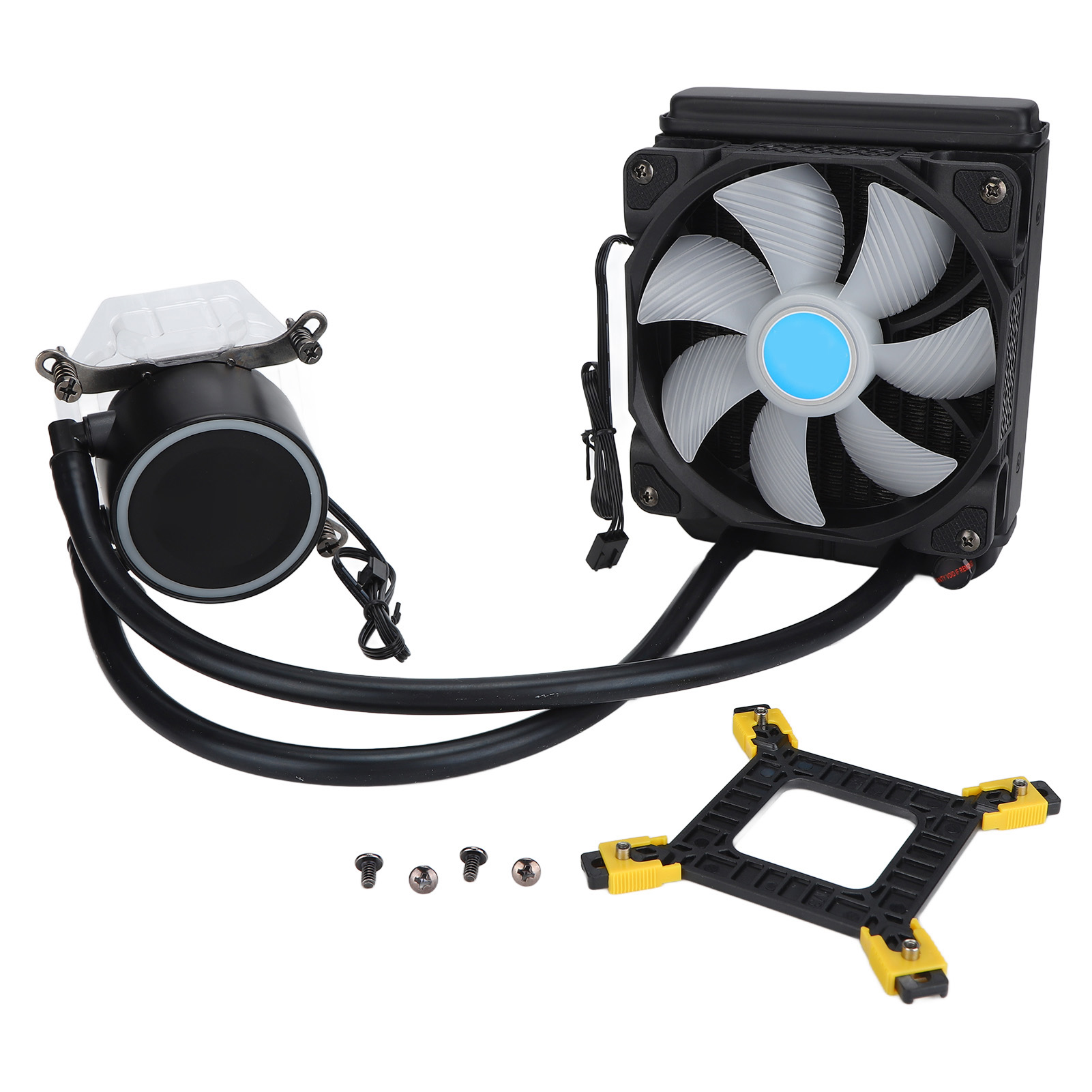 CPU Fan Integrated Water Cooled CPU Radiator Desktop CPU Cold Row ...